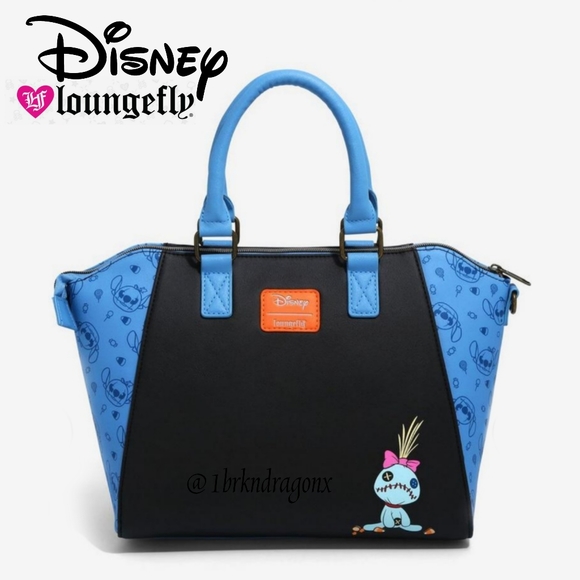 Disney | Bags | Authentic Nwt Disney Loungefly Satchel Bag Stitch ...